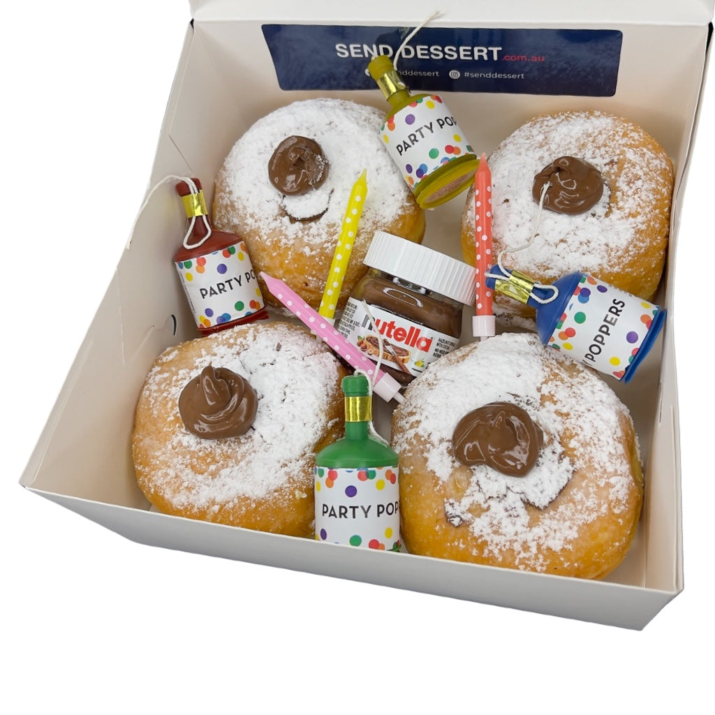 Birthday Nutella 4 Pack – Send Dessert